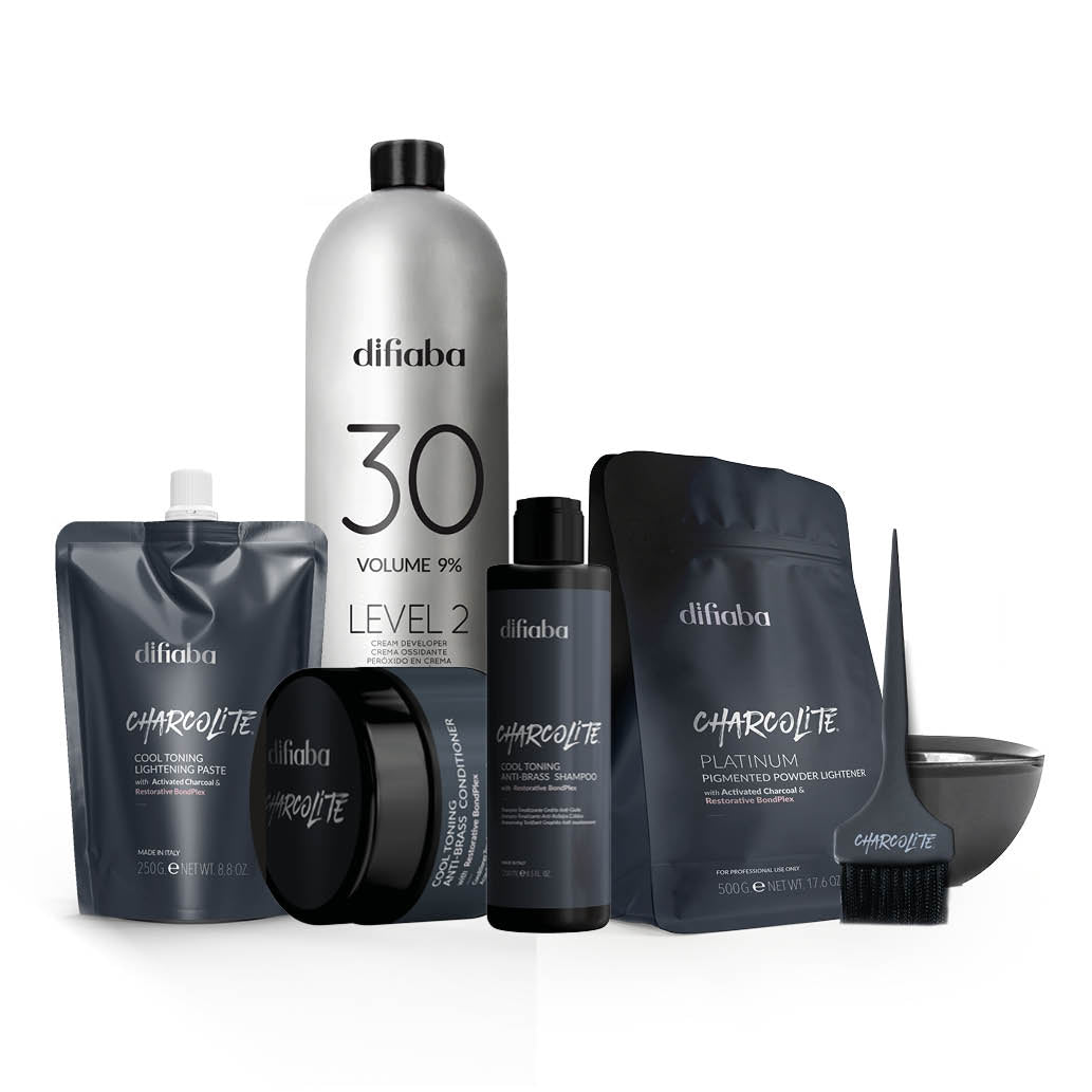 Charcolite Charcoal Collection Try-Me Bundle: Lightener, Shampoo ...